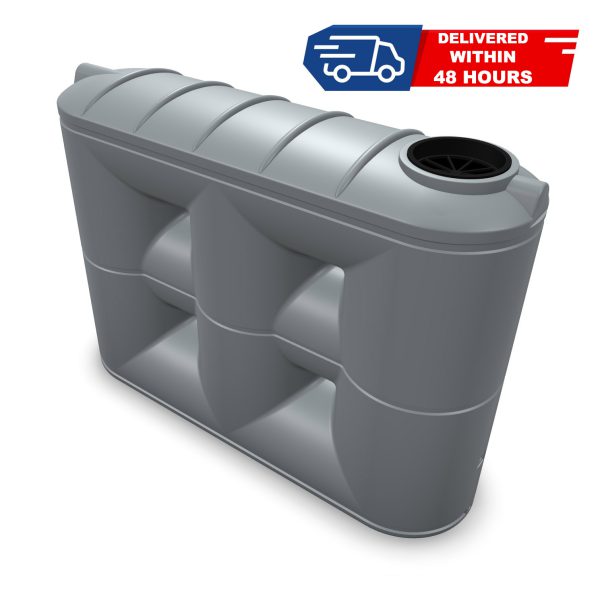 4000 Litre Poly Slimline Water Tank Gull Grey | Kingspan Water Tank