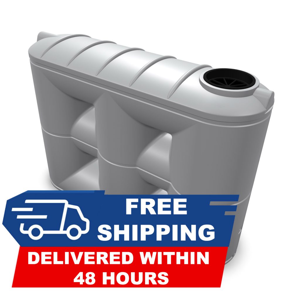 4000 Litre Poly Slimline Water Tank White | Kingspan Water Tank